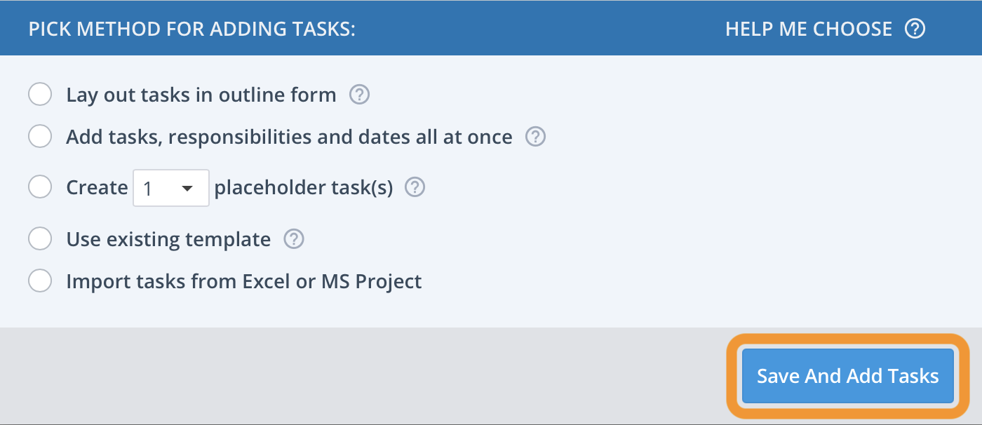 Add A Project - Workzone Knowledge Base