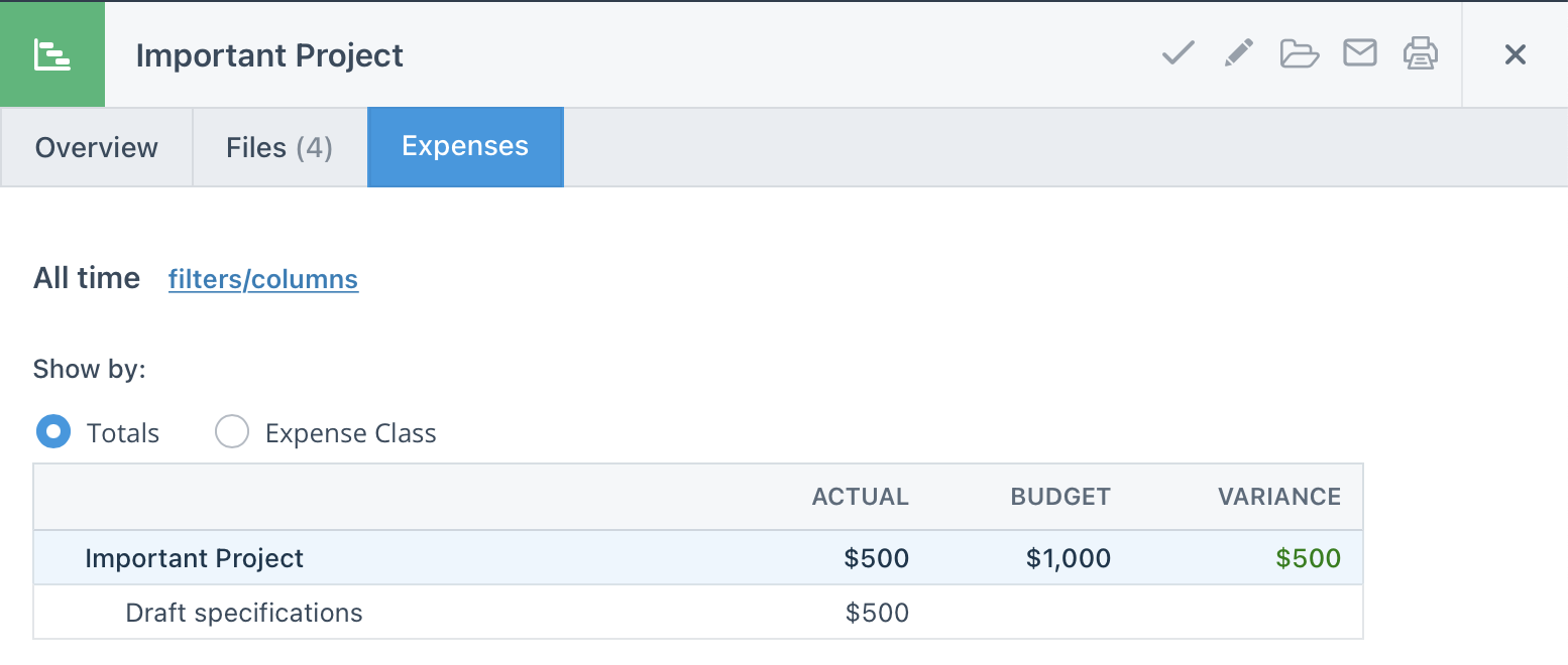Enable Expense Tracking - Workzone Knowledge Base