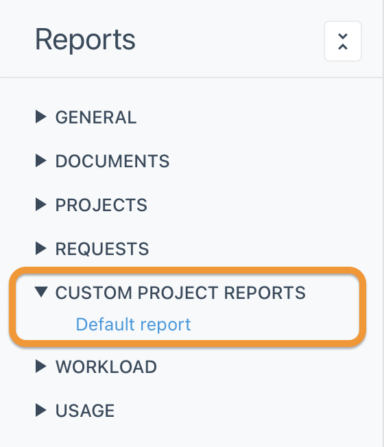 Custom Reports - Workzone Knowledge Base