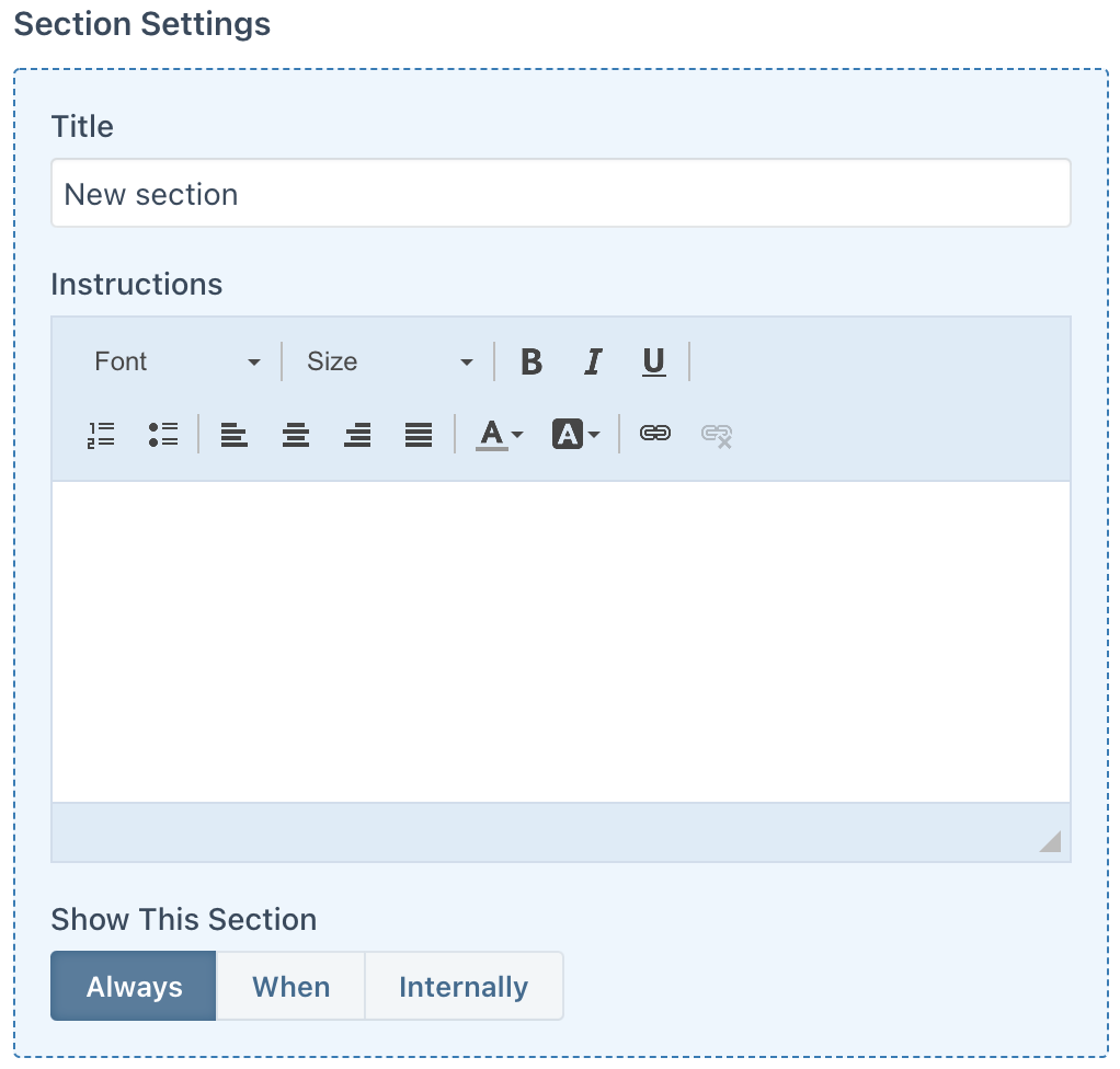 Custom Project Request Forms - Workzone Knowledge Base
