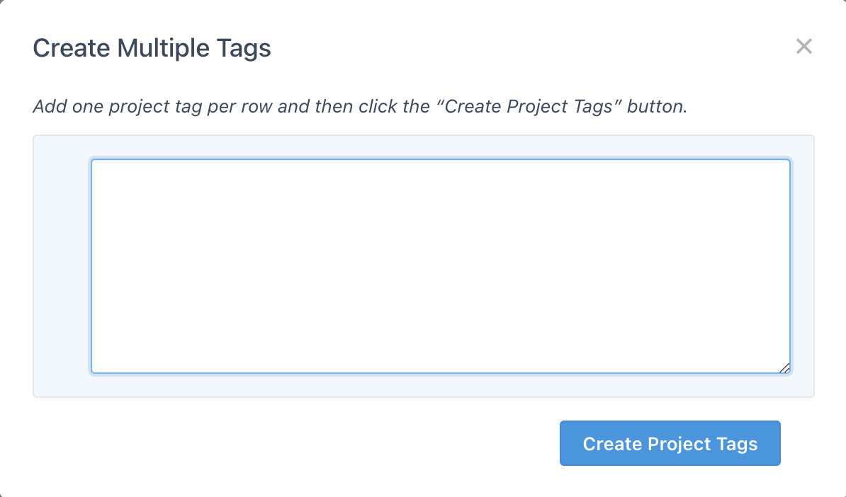 Tagging Projects - Workzone Knowledge Base