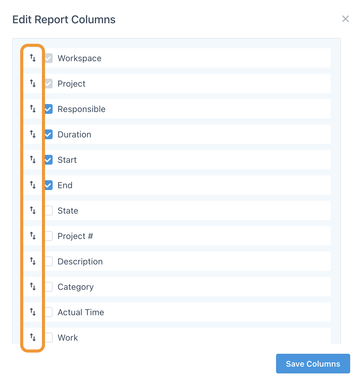 Custom Reports - Workzone Knowledge Base