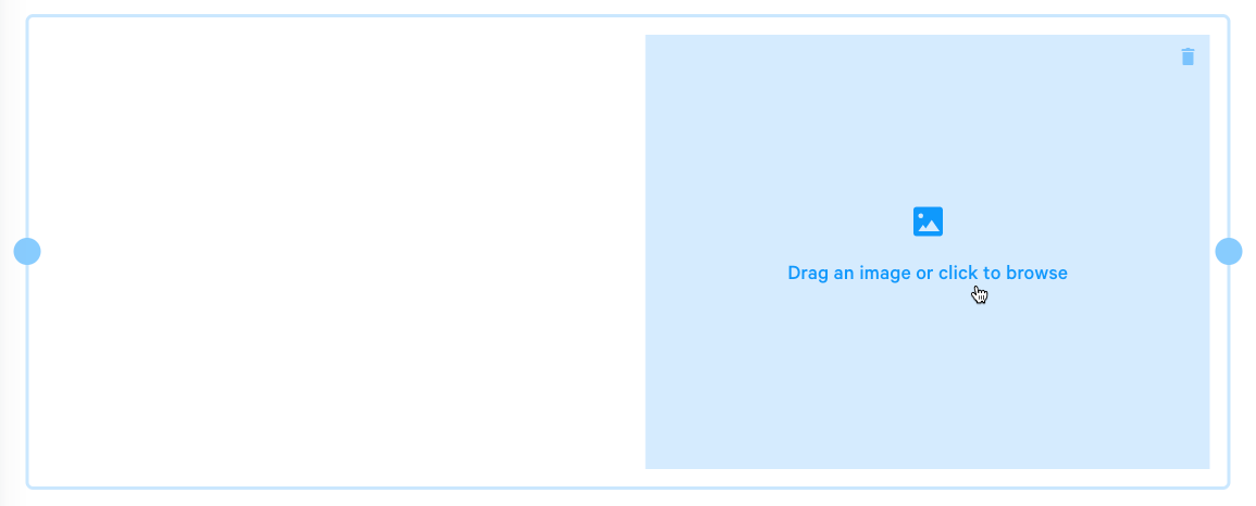 Placing text and images in 2 columns - Qwilr Help Center