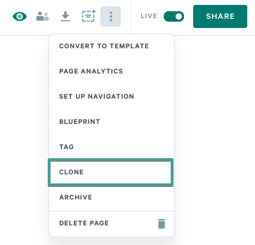 Cloning a Qwilr Page - Qwilr Help Center