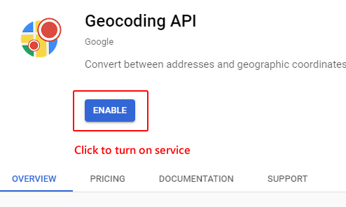 Verifying your Google Maps API Key - Stockist Help