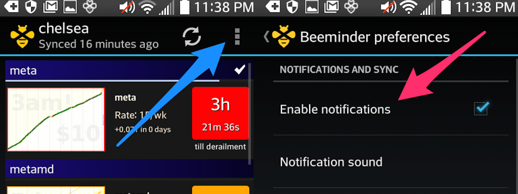 Android App - Beeminder Help