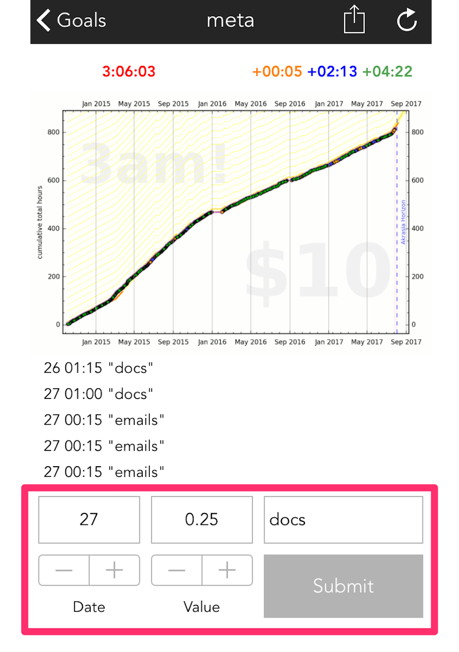 iOS App - Beeminder Help