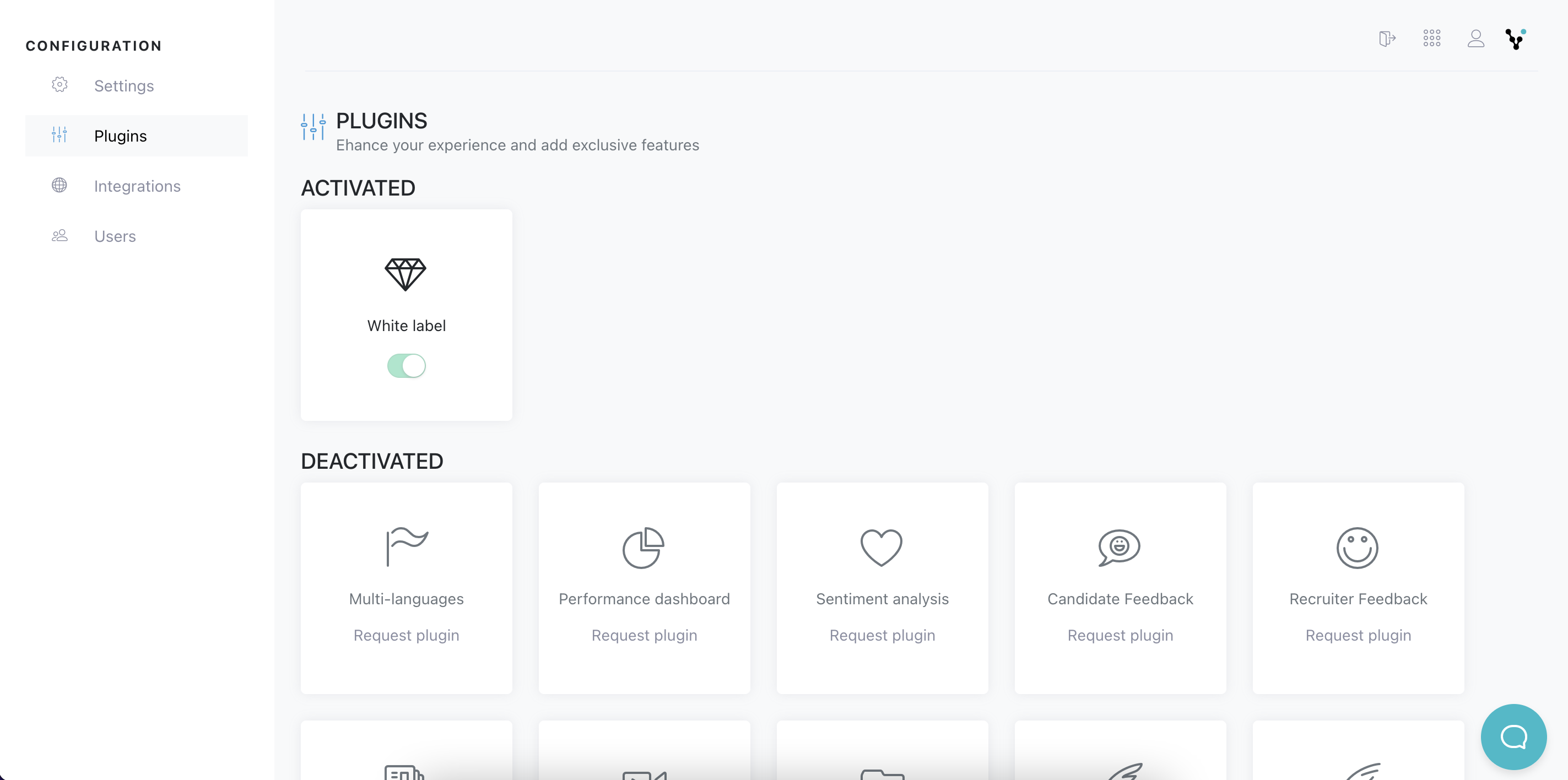 Plugins - White label - Vitay Help Center