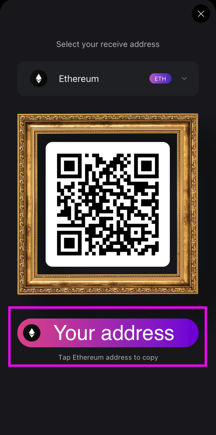 NFT Gallery in Exodus