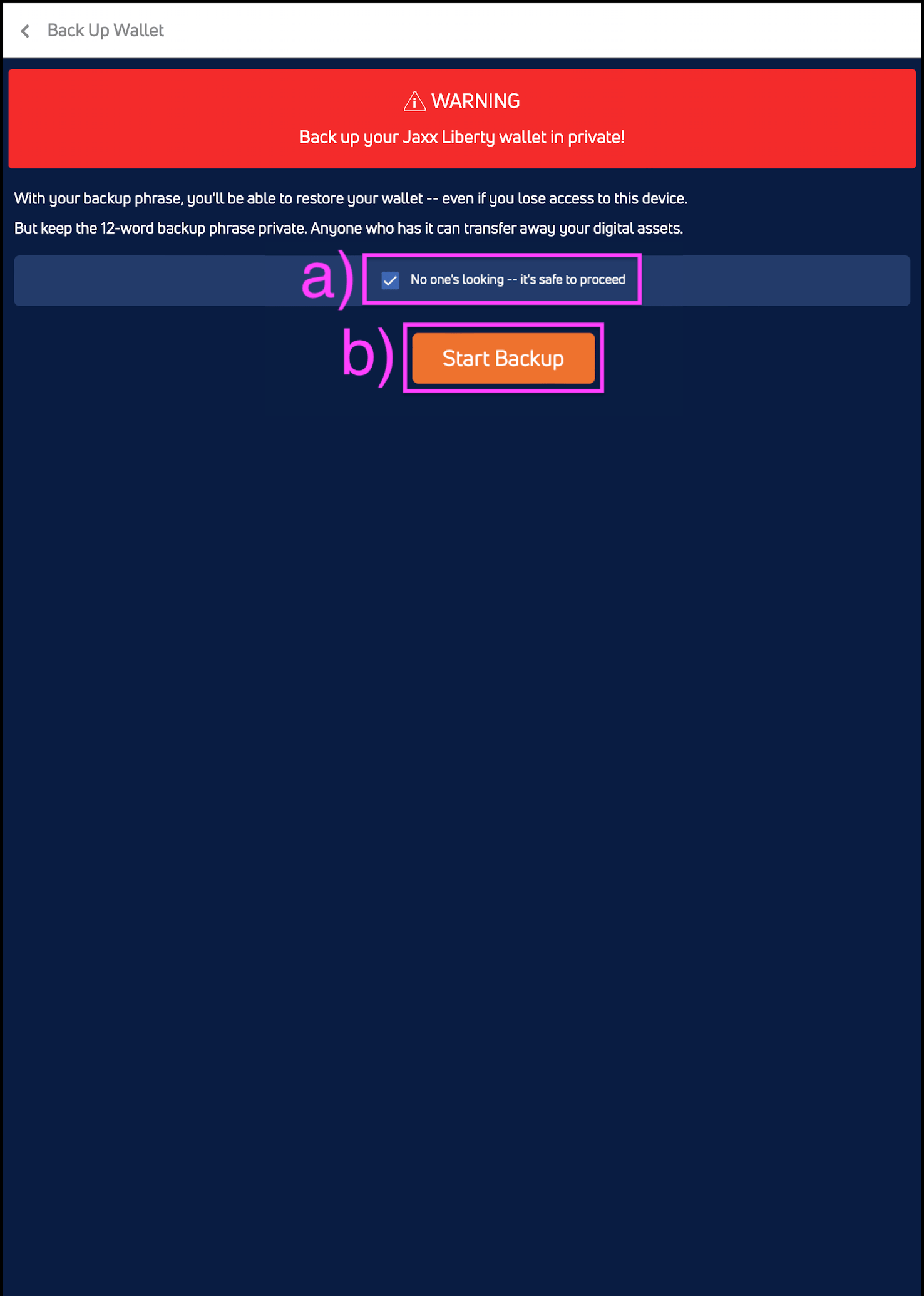 How do I import my Jaxx Liberty wallet to Exodus? - Exodus Support