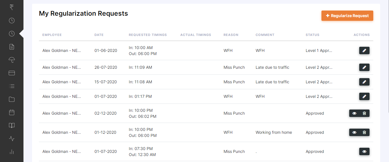 How do I know if my regularization request has been approved? Who is ...