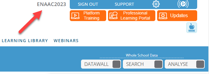 How can I locate my school's code? - Essential Assessment