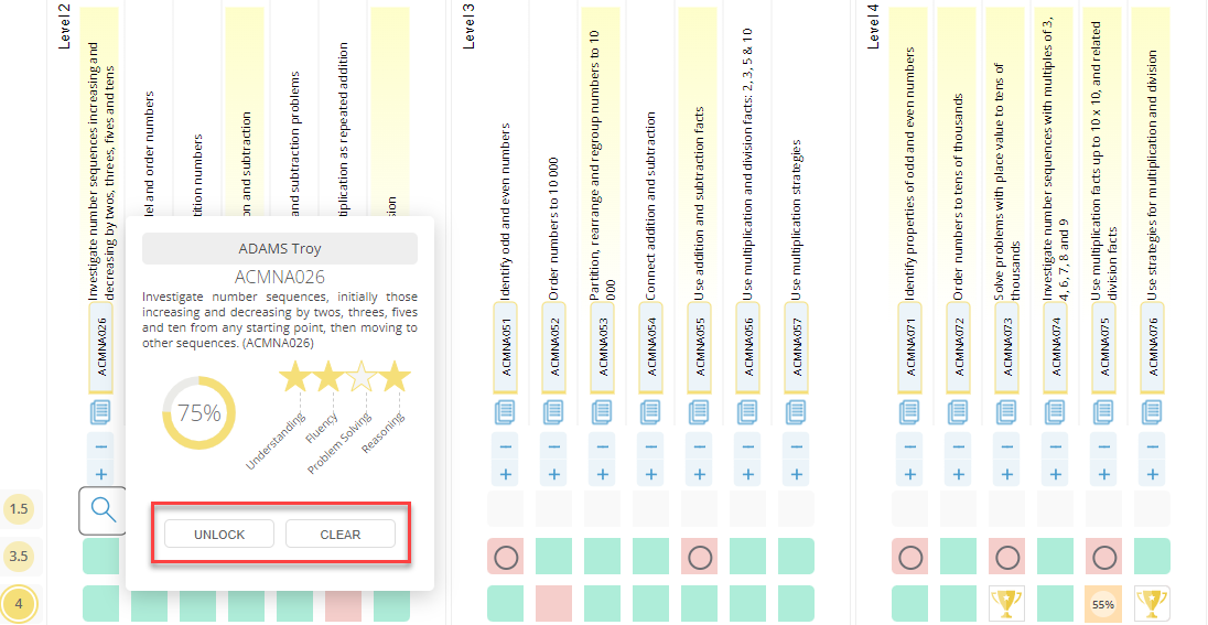 Enabling and editing My Numeracy activities - Essential Assessment