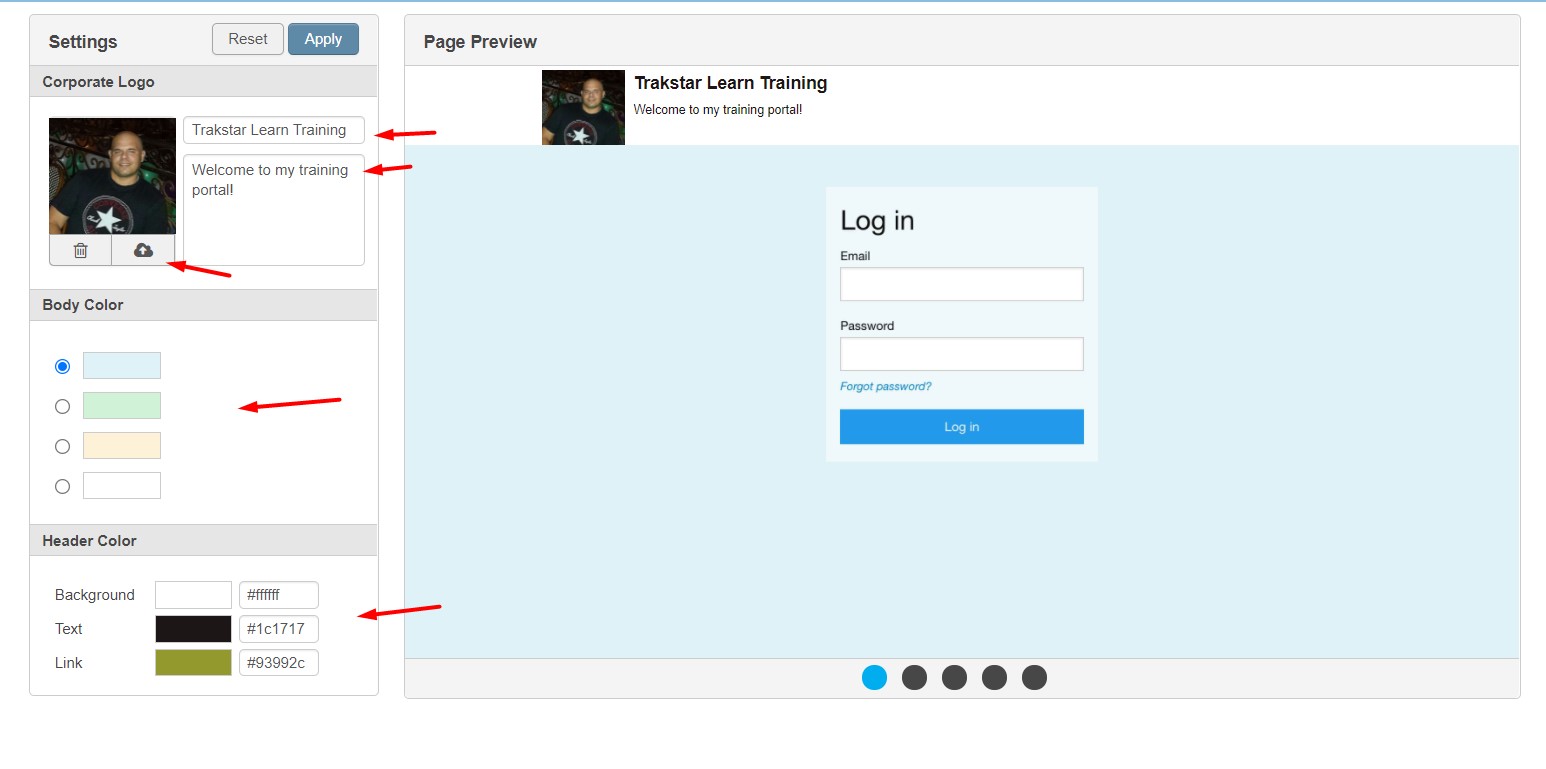 Customizing Your Learn Account - Trakstar Learn