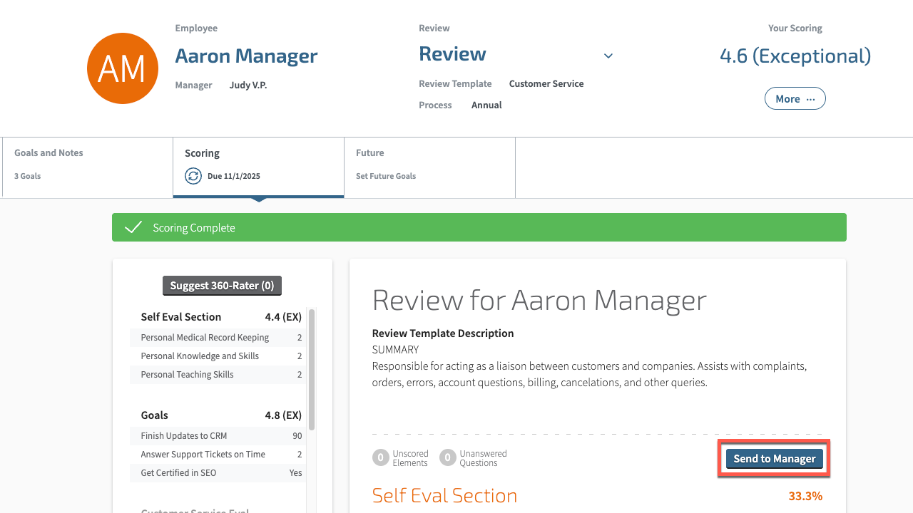 Perform Updated Employee Guide - Trakstar Perform