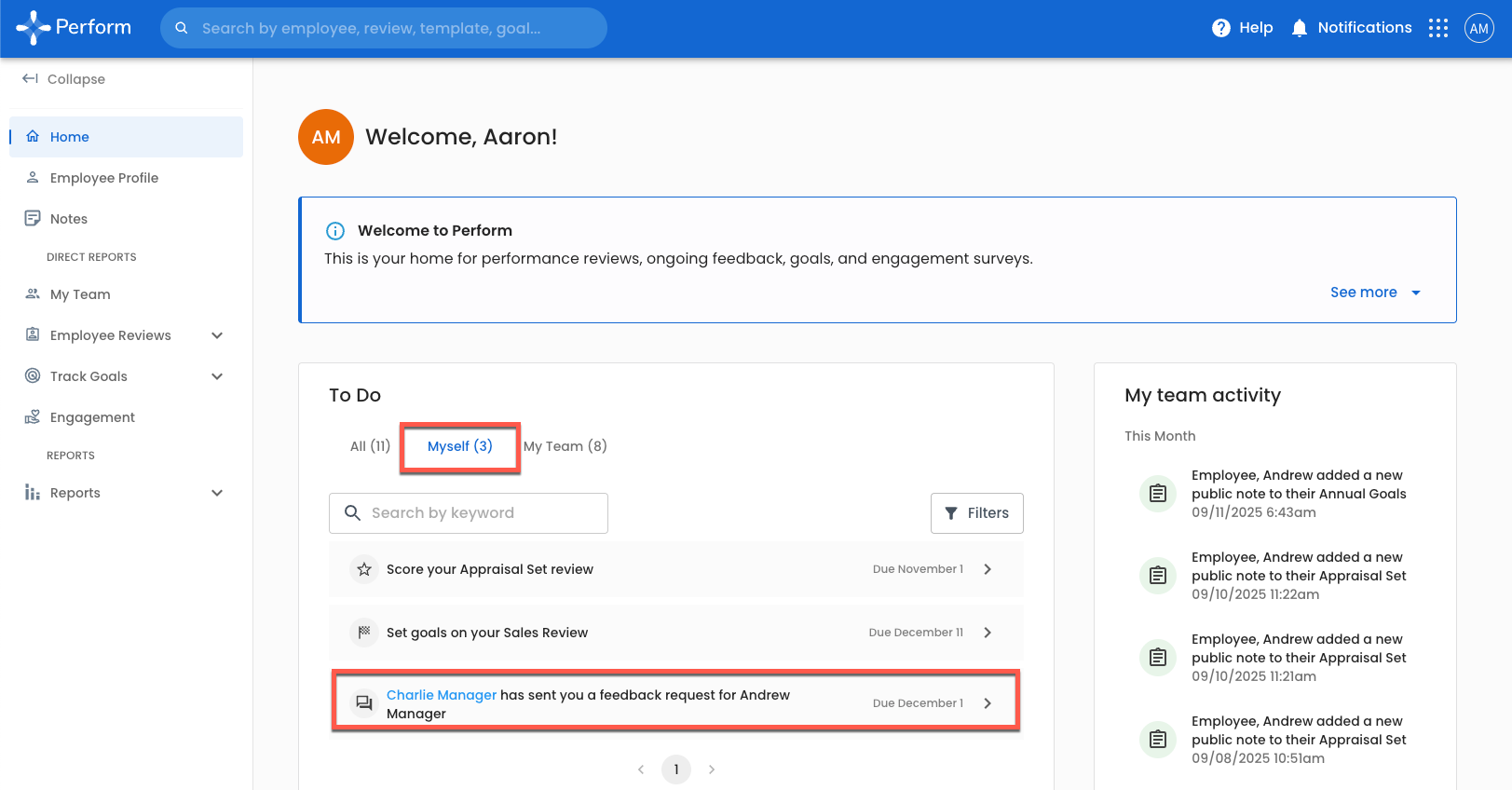 Perform Updated Employee Guide - Trakstar Perform