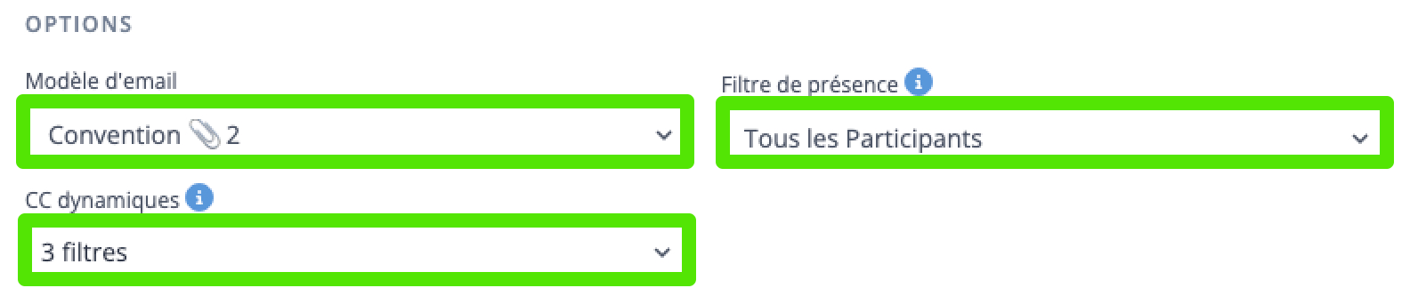 Déclencher l’envoi automatique d’un Email - Dendreo FAQ