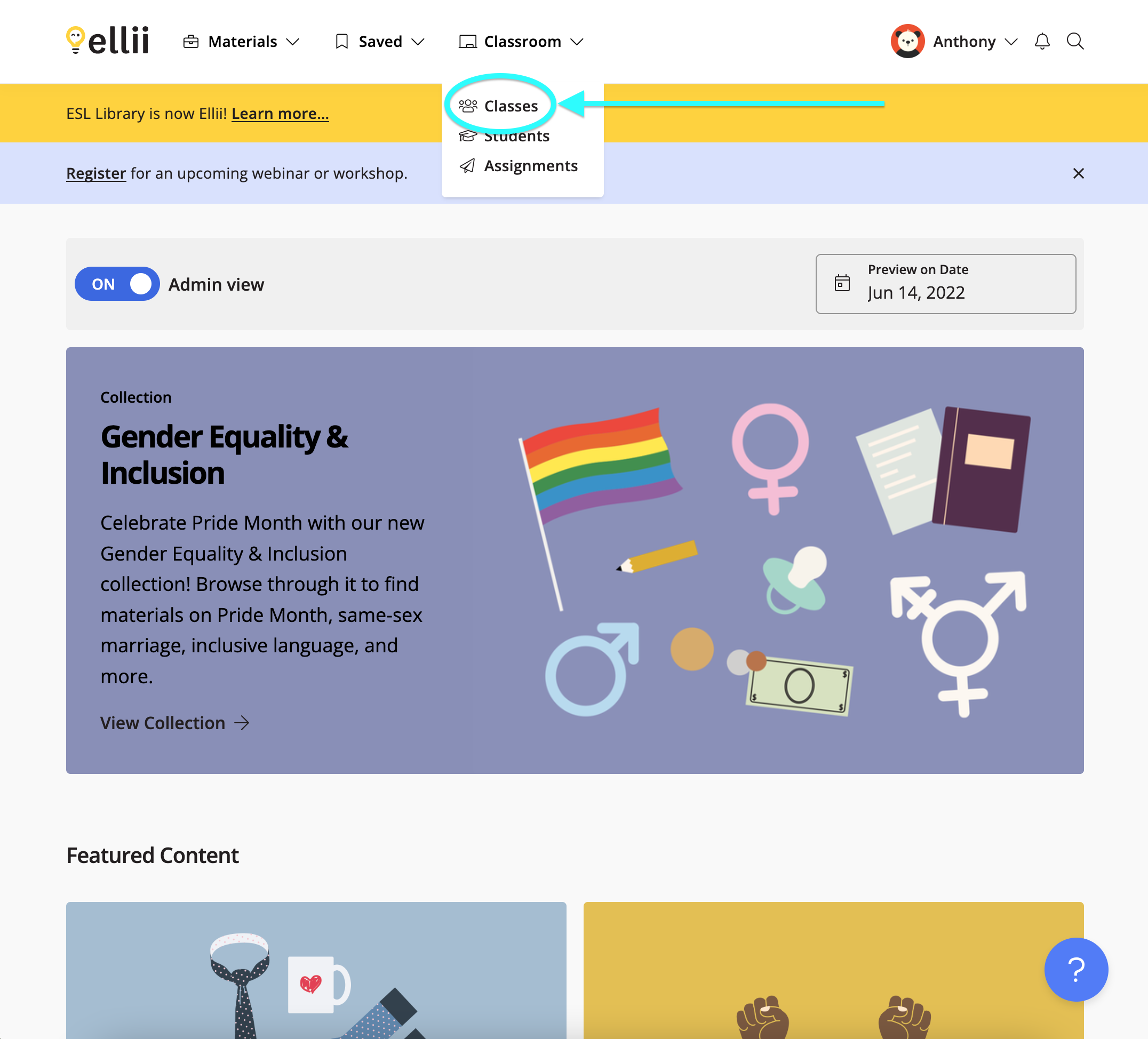 How To Invite Students To Ellii using An Email Address Ellii Help Docs