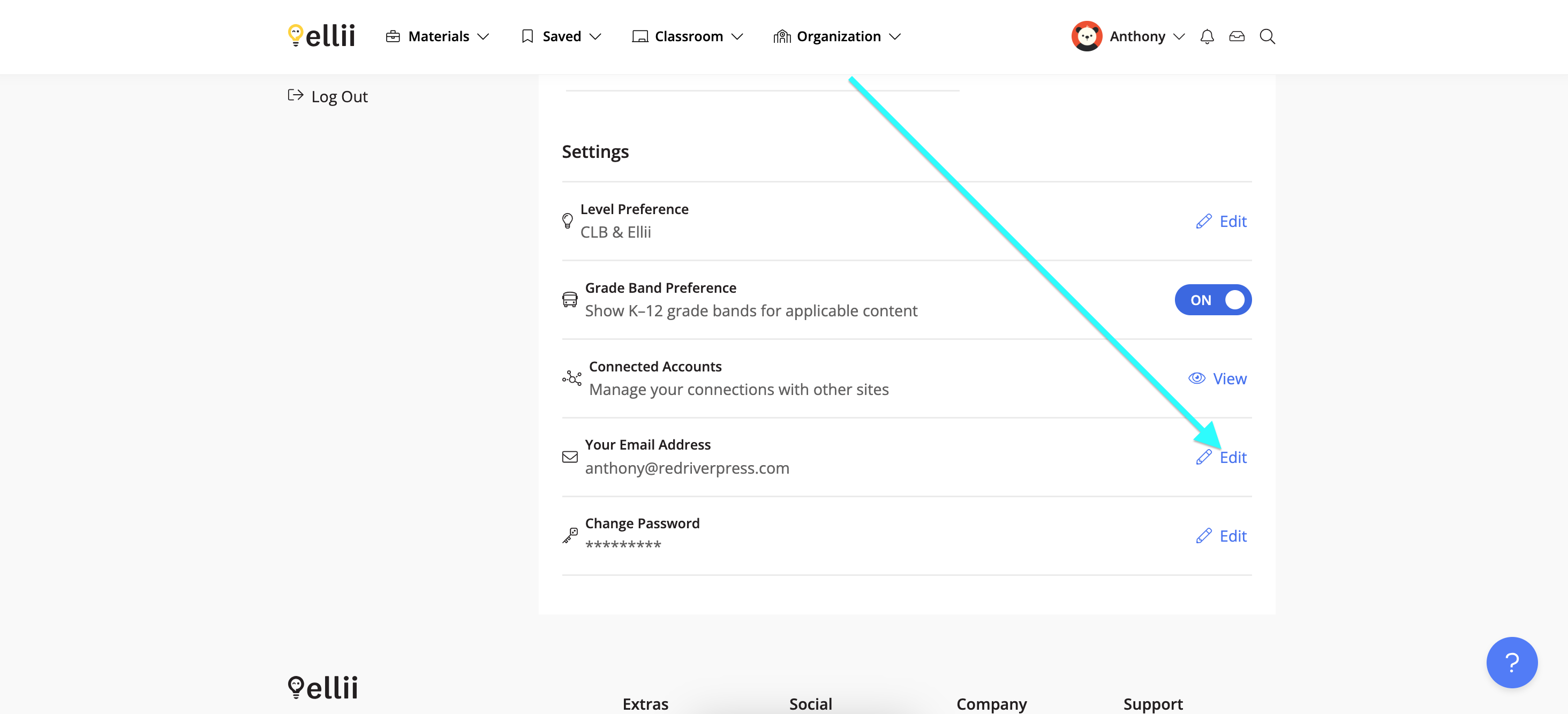 How To Change Your Email Address Ellii Help Docs