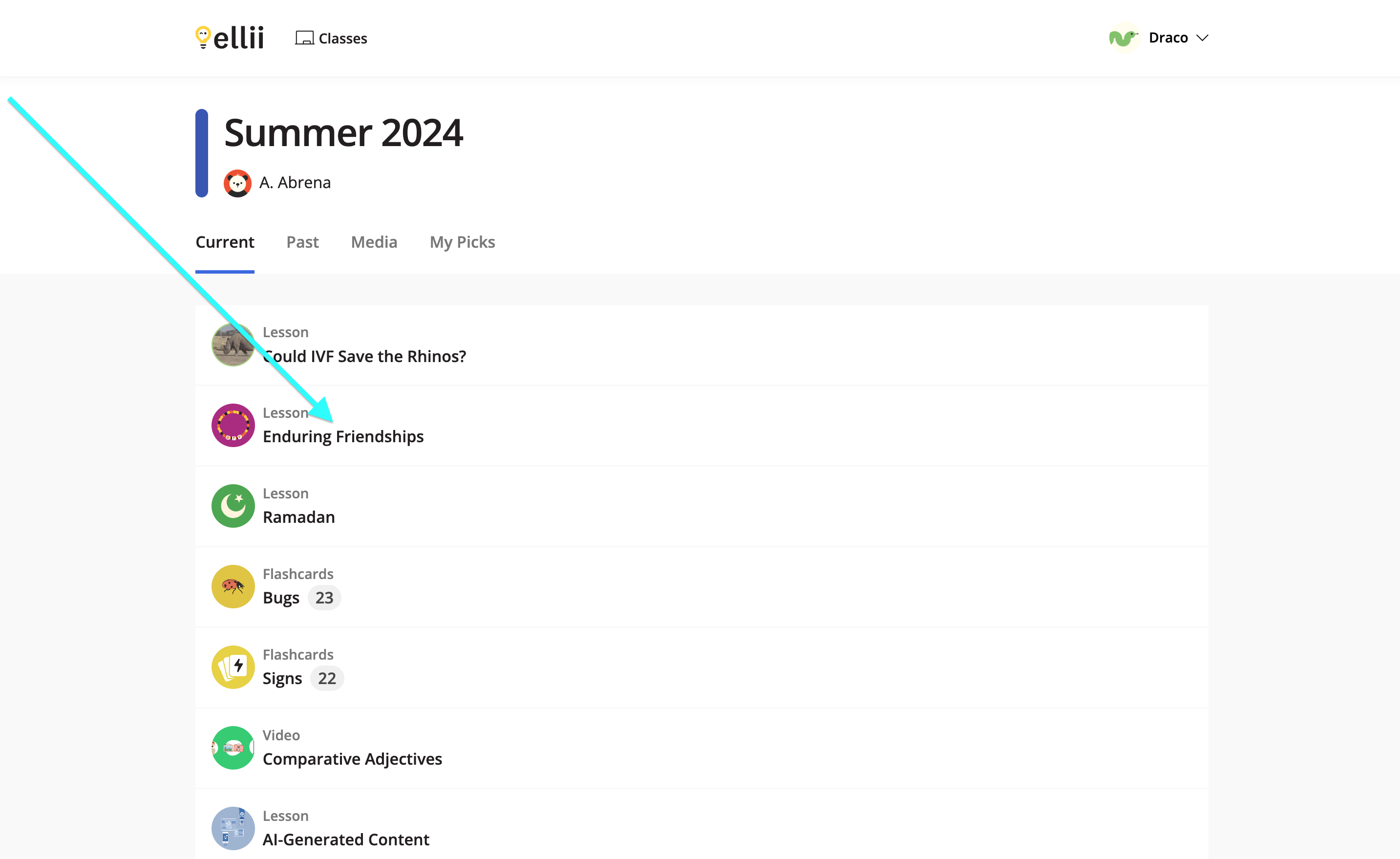 How to Use the Lesson Planner - Ellii Help Docs