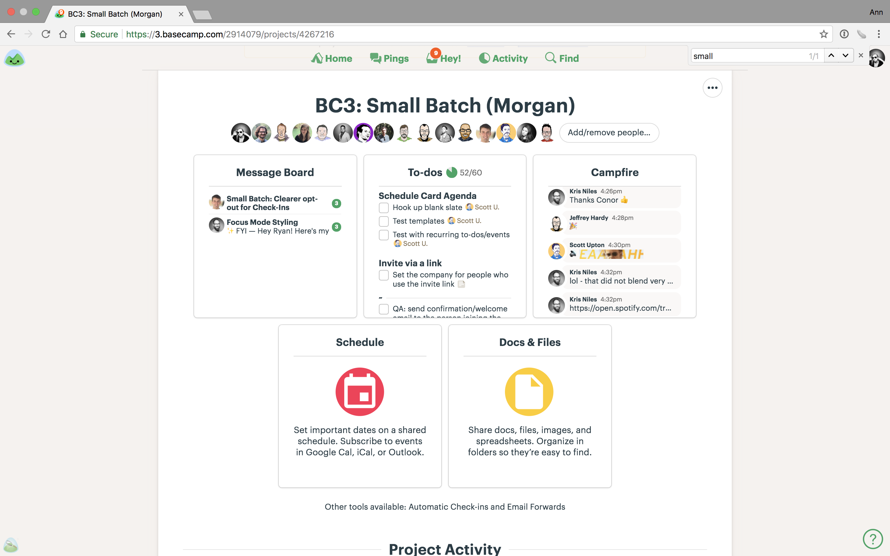 The Six Week Cycle - Basecamp 3 Help