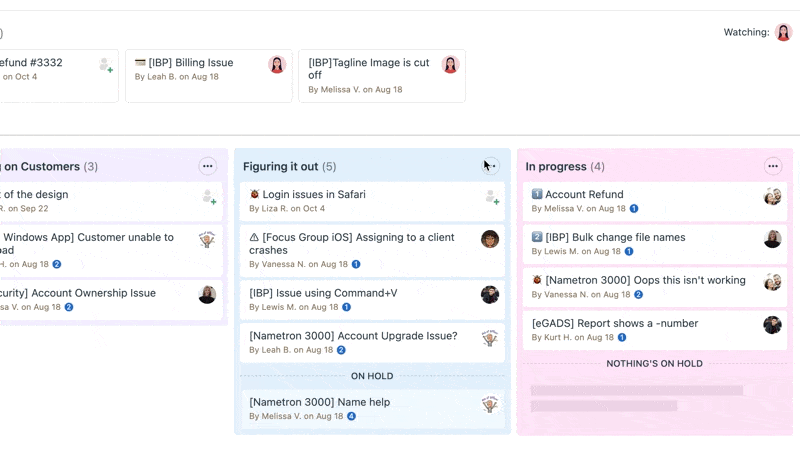 Card Tables - Basecamp Help