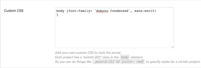 Support Documentation