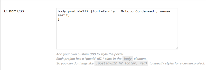 Support Documentation