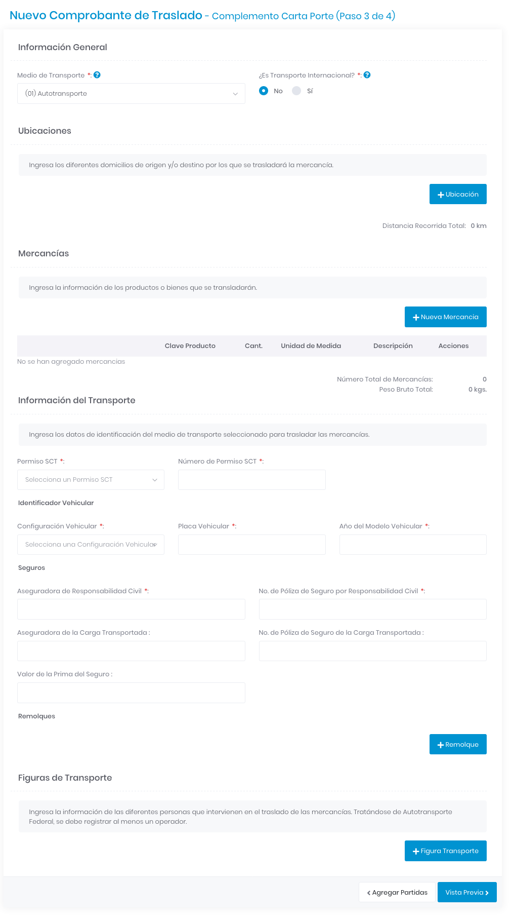 Llenado de CFDi Traslado con Complemento Carta Porte para ...