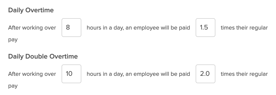 Labor / Overtime - 7shifts Support Center