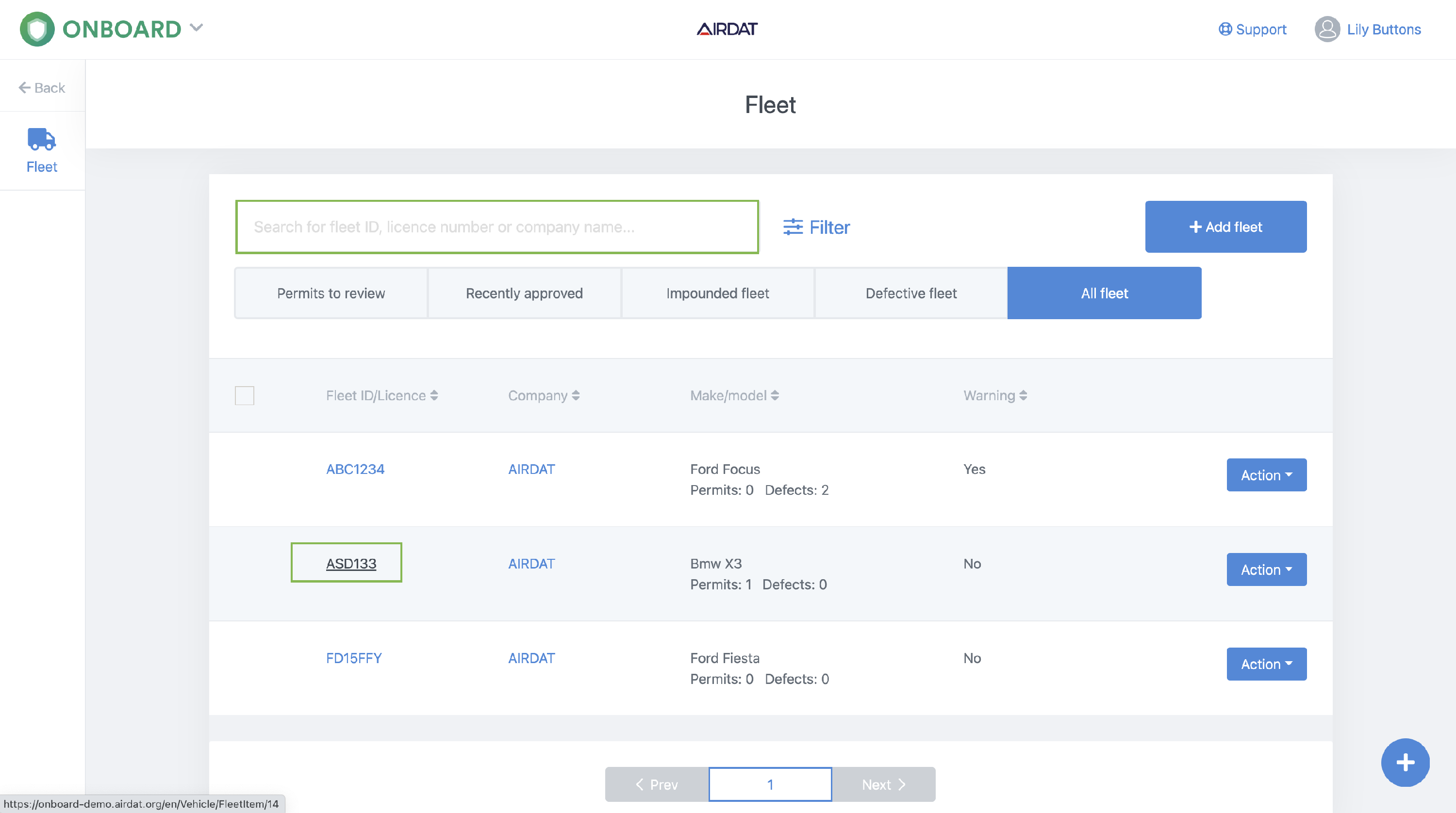 Printing a Vehicle Permit - AIRDAT Support Centre
