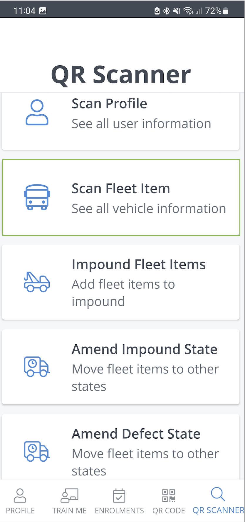 Scan/Search for a Vehicle and Check Vehicle Permit Details - AIRDAT ...