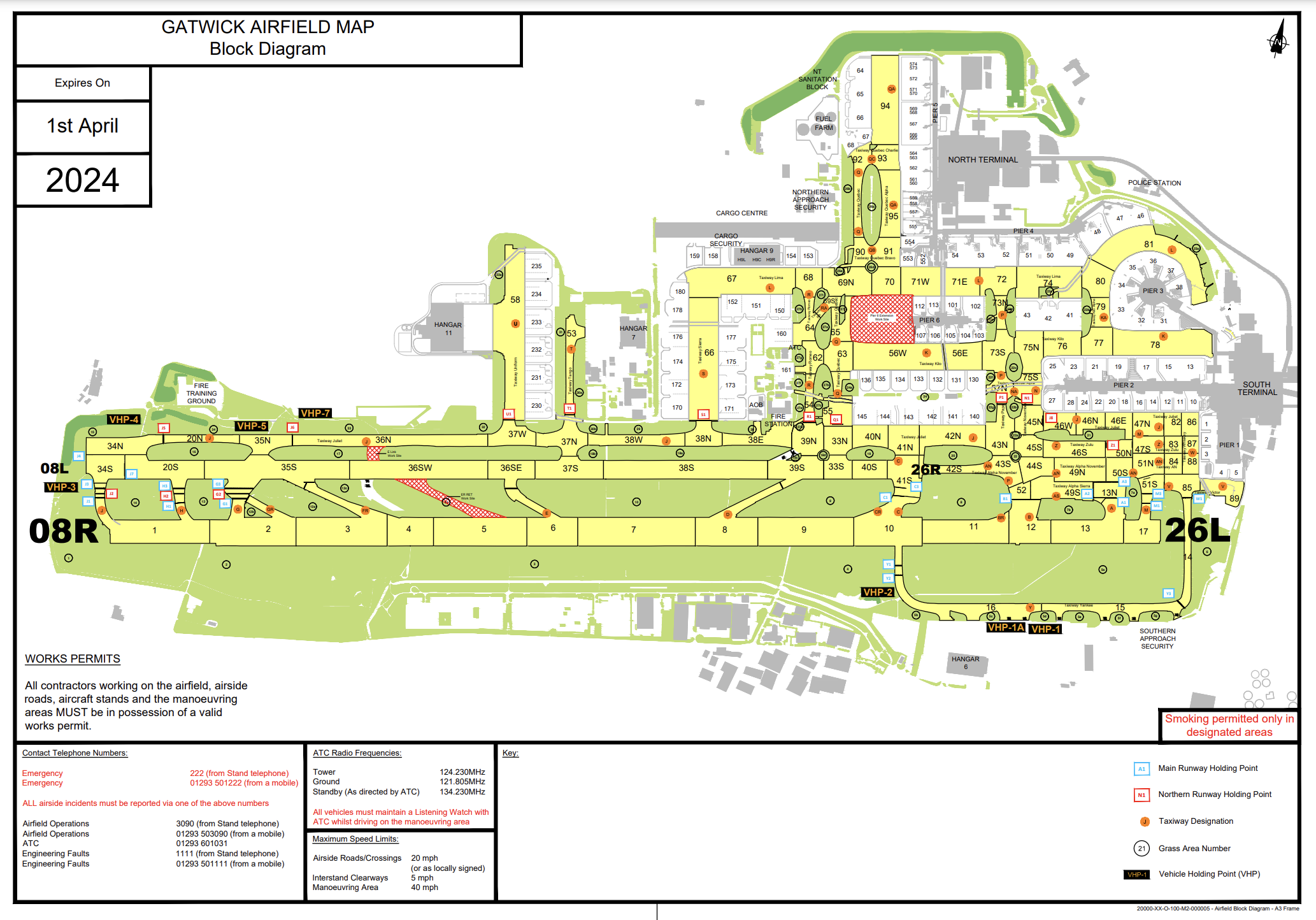 Gatwick Airport Airside Driving Maps - AIRDAT Support Centre