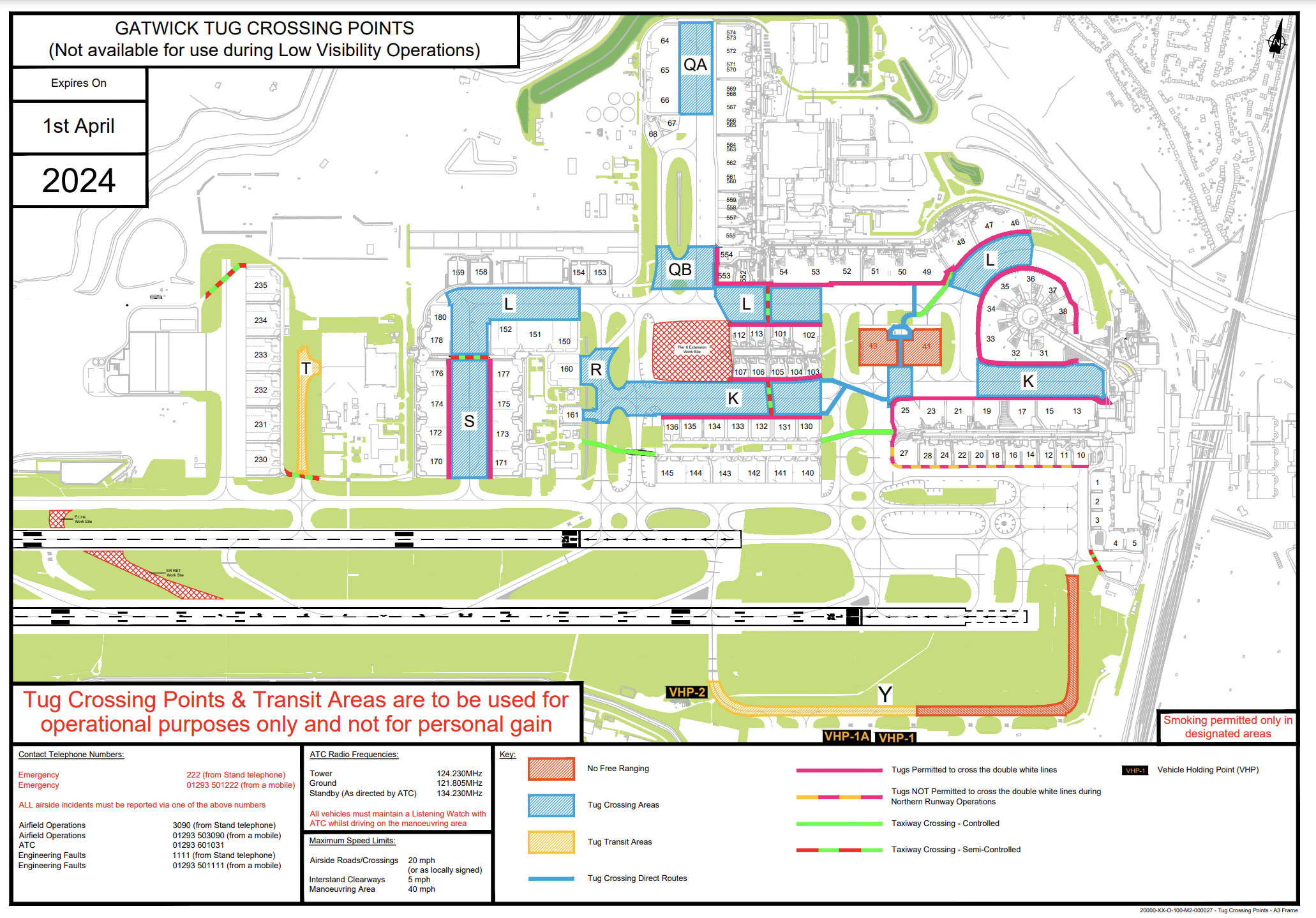 Gatwick Airport Airside Driving Maps - AIRDAT Support Centre