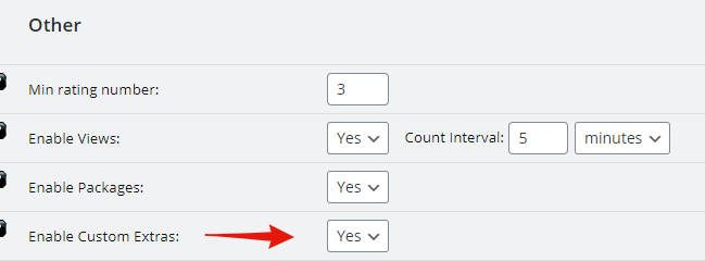 Custom extra - Jobster Documentation