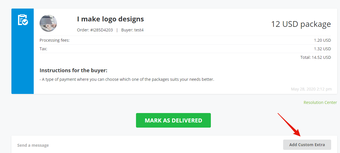 Custom extra - Jobster Documentation