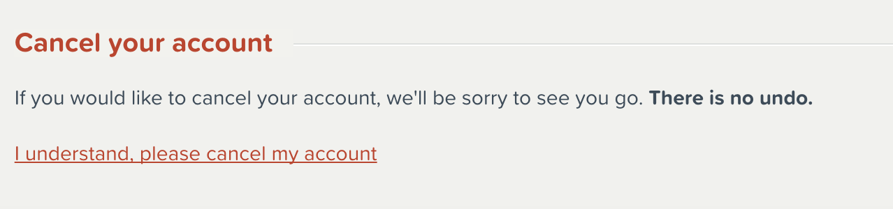 How do I cancel my account? - YourTradebase Help