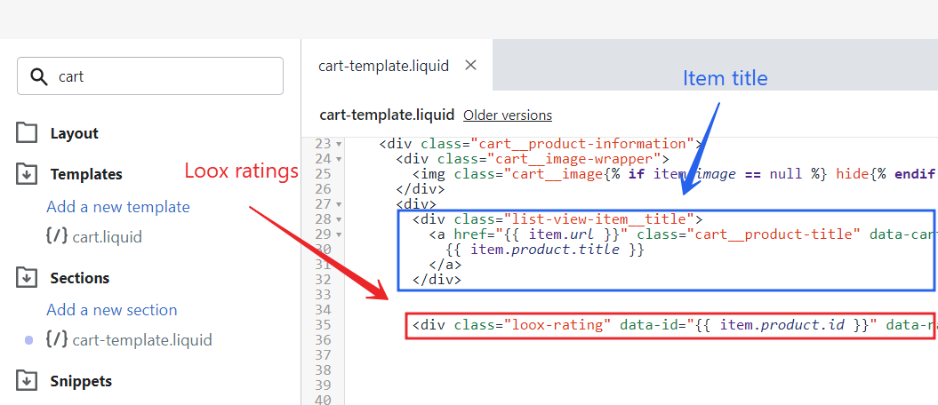 Displaying The Rating Widget On Your Store Pages - Loox Knowledge Base