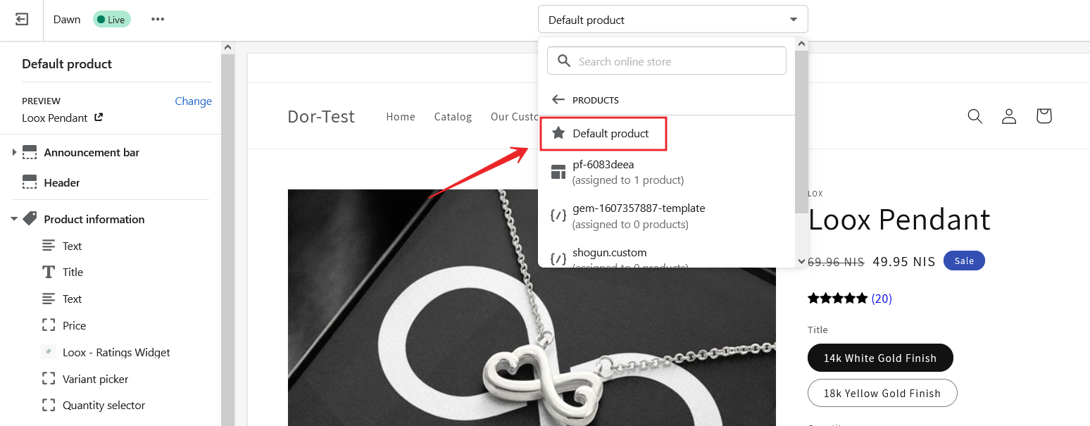 Integrating Loox Widgets with Store 2.0 Themes - Loox Knowledge Base