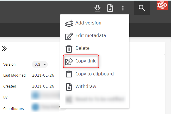 Download document - ISO helpdesk knowledge base