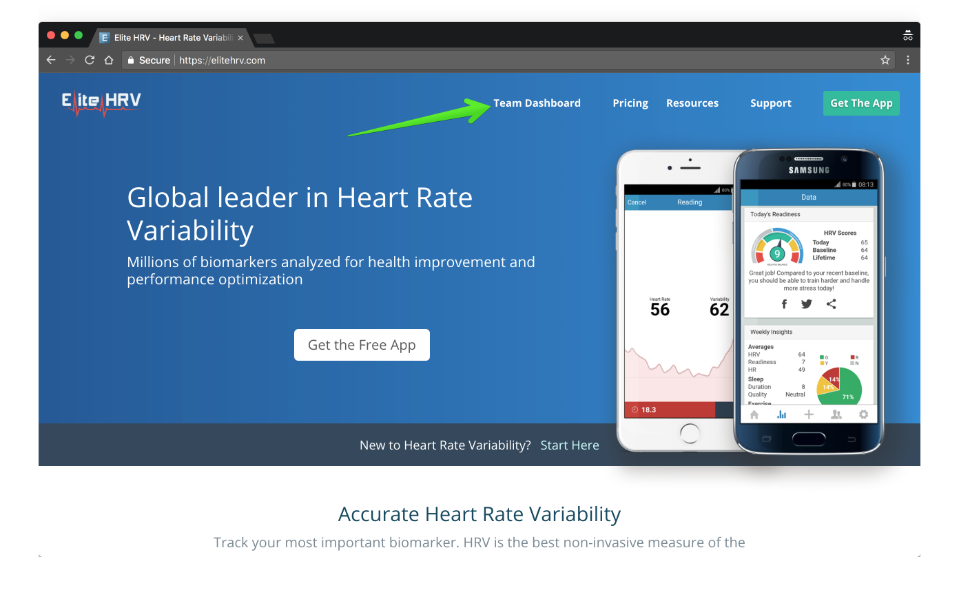 How to create Team - Elite HRV Knowledge Base