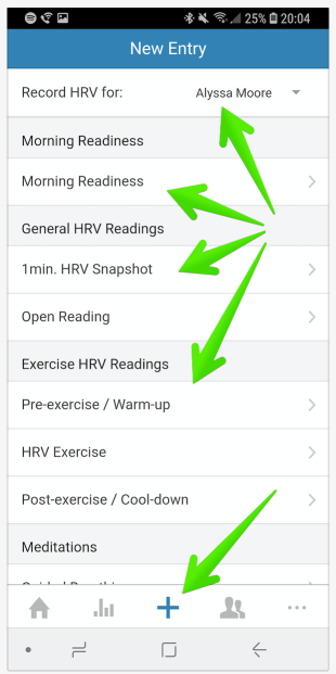 Record Data For Your Team Members - Elite HRV Knowledge Base