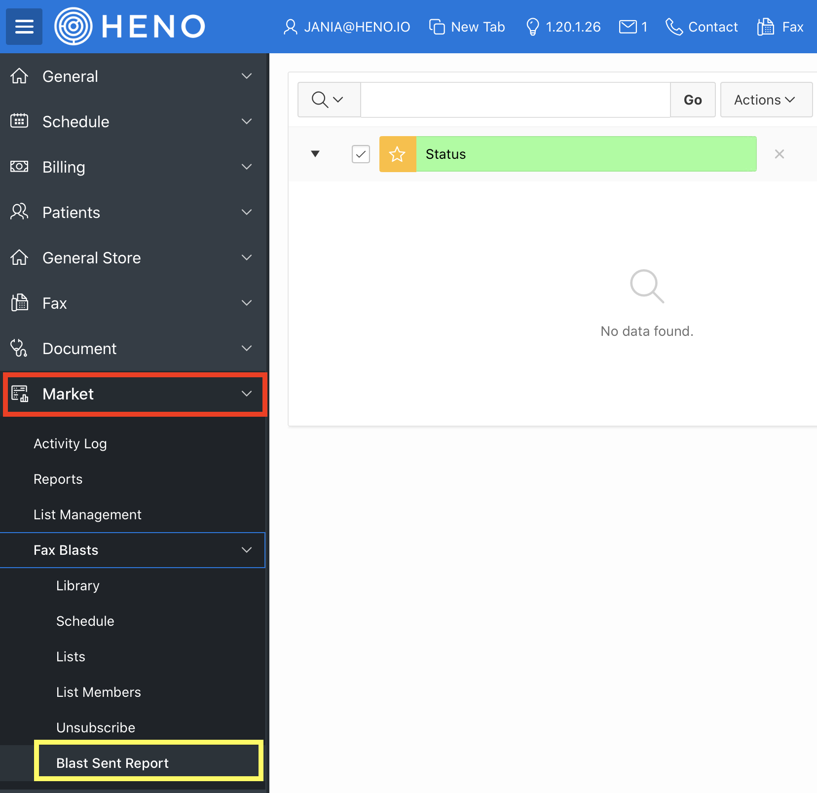 Incoming/Outgoing Fax - HENO Support Knowledge Base