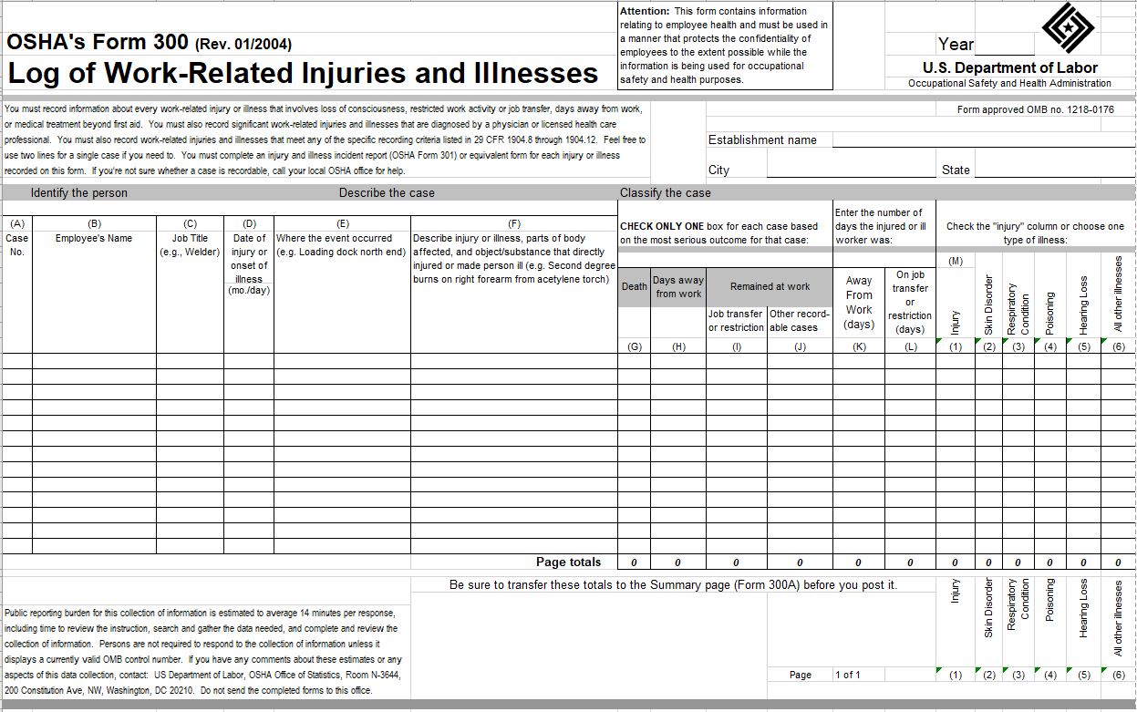 OSHA Logs Overview Noviqu Help OSHA Logs Overview Noviqu Help