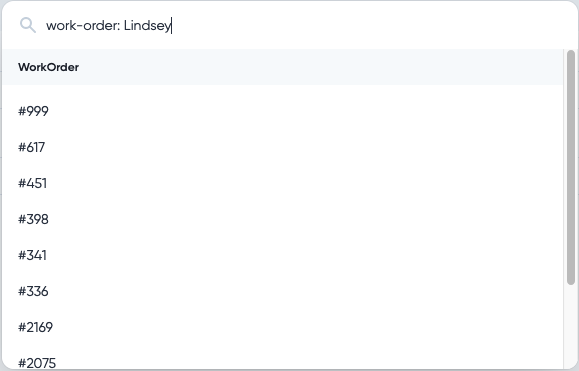 How do I find a Work Order? - Discovery