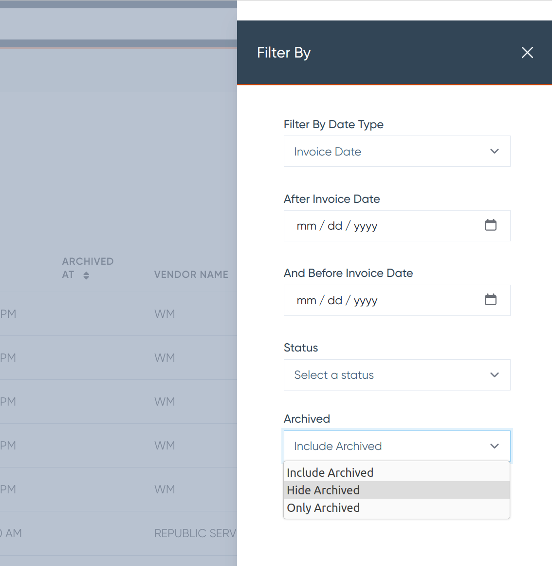 How do I Archive an Extracted Vendor Invoice - Discovery