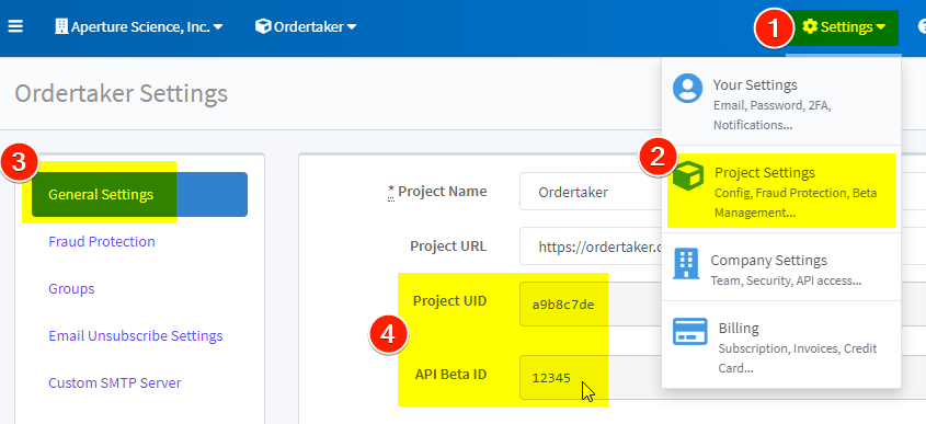 Enabling Prefinery API Access - Prefinery Support