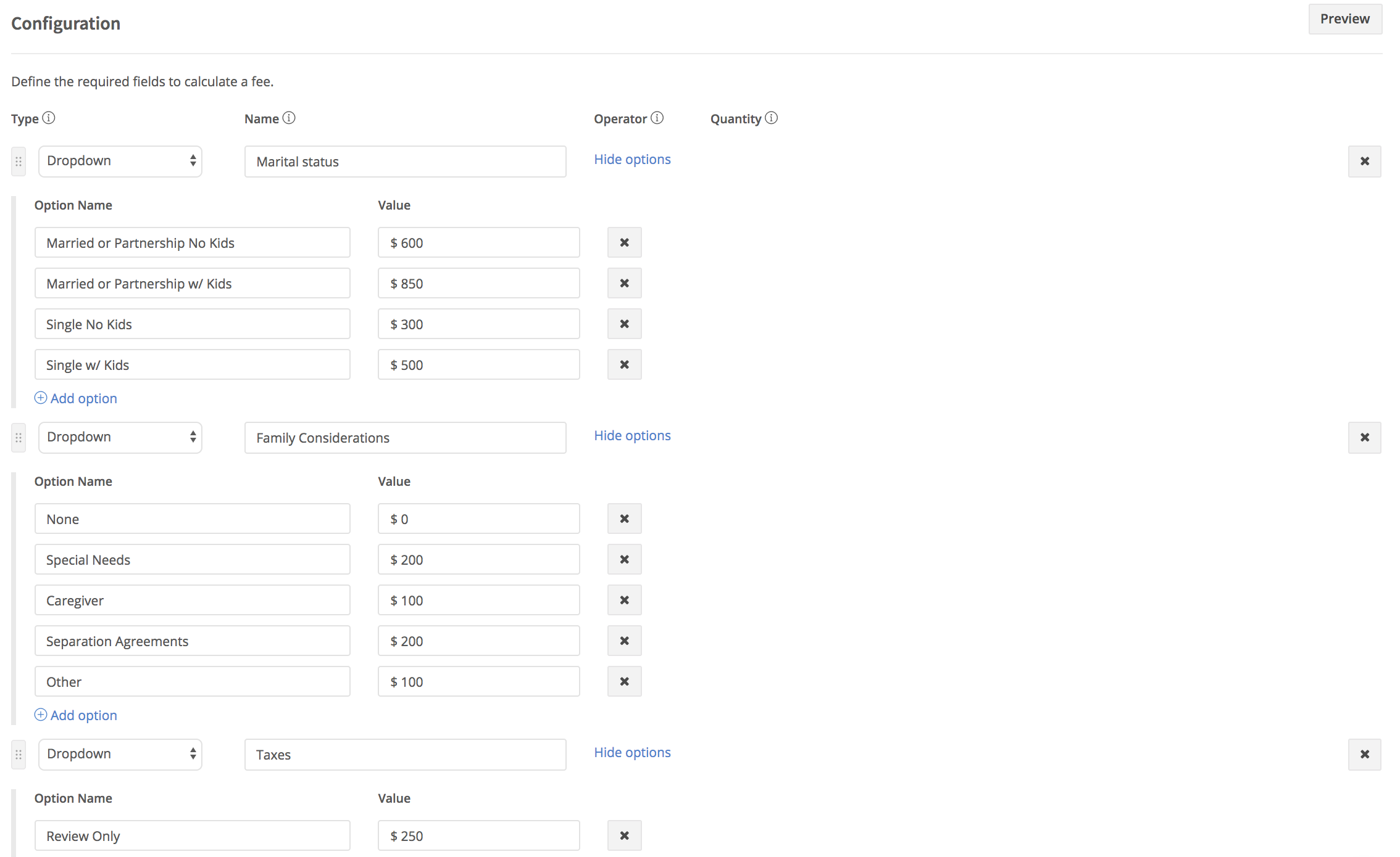 Fee Calculator Templates Setup Guide AdvicePay Help Desk Fee Calculator Templates Setup Guide AdvicePay Help Desk