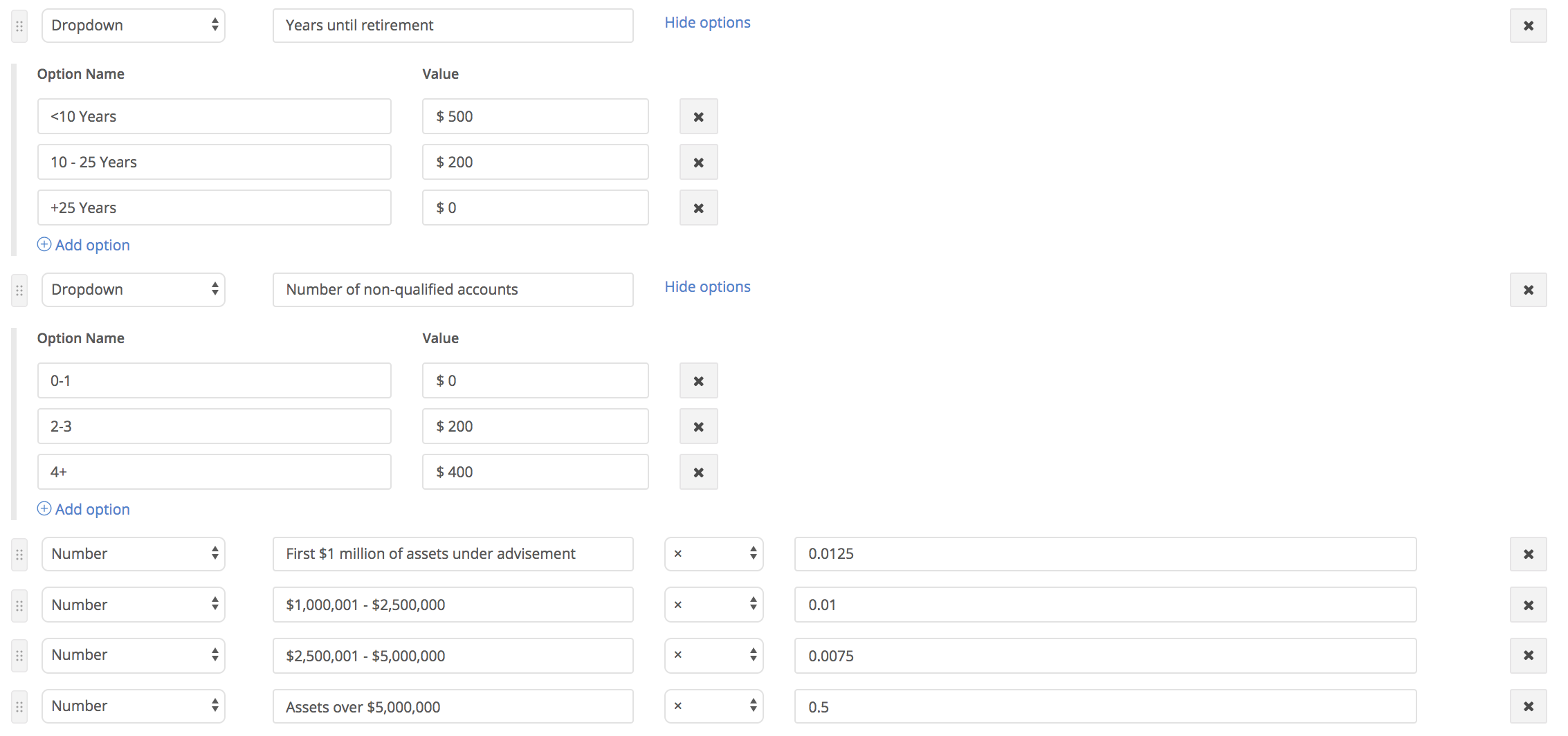 Fee Calculator Templates Setup Guide AdvicePay Help Desk Fee Calculator Templates Setup Guide AdvicePay Help Desk
