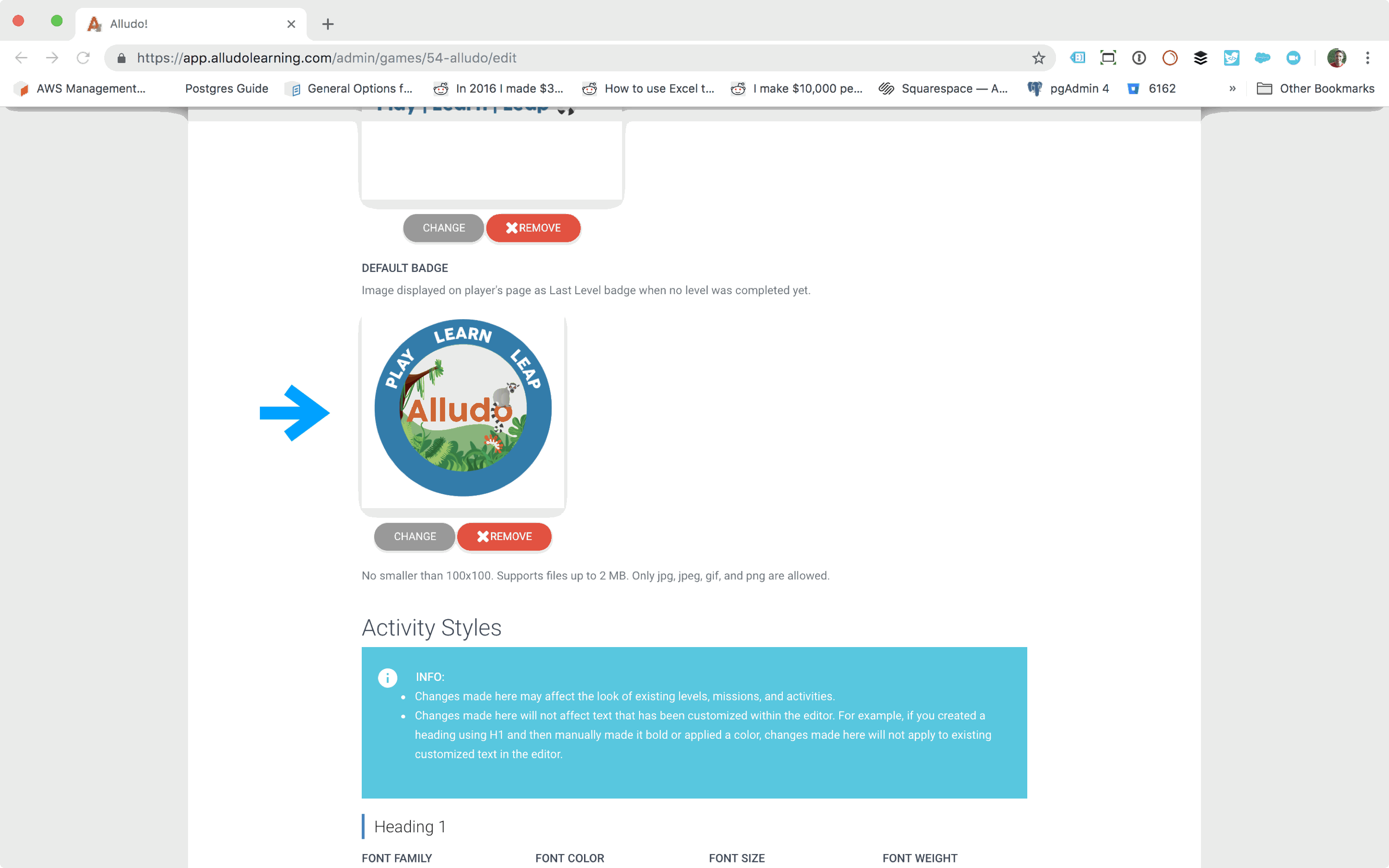 Default Level Badge - Alludo Knowledge Base